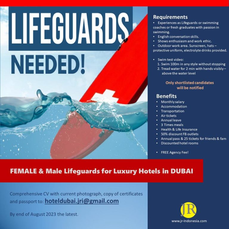 Lifeguards Needed! – JR-Indonesia